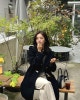 90년대 레트로 패션의 상징 여자 떡볶이 롱코트의 인기 김지영과 함께한 커버낫 울 여성 터플 코트 코디 추천 네이버 블로그